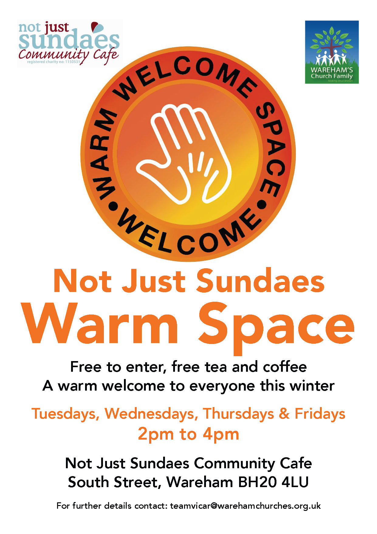 Warm Space - Wareham Town Council